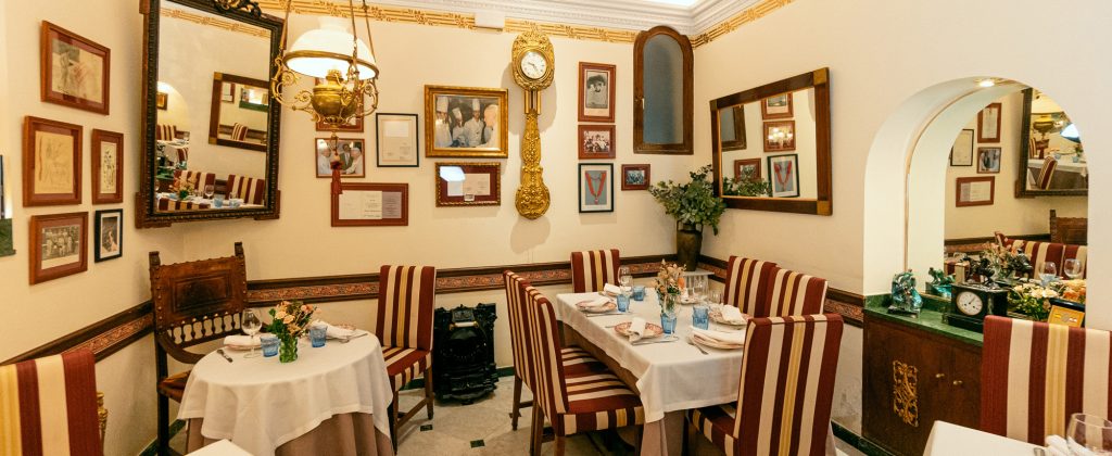 Taberna Alabardero Madrid Menús de Navidad para Grupos