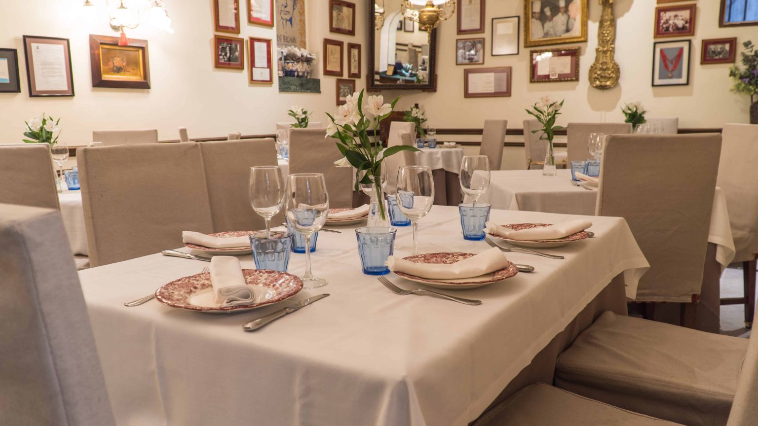 Taberna Alabardero Madrid | Dónde hacer Cenas de Grupo